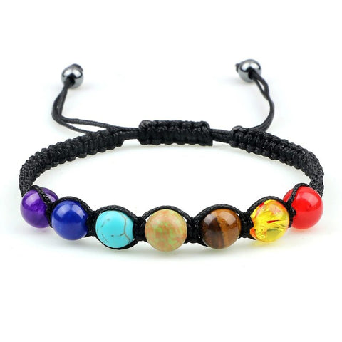 7 chakras and 12 constellations bracelet